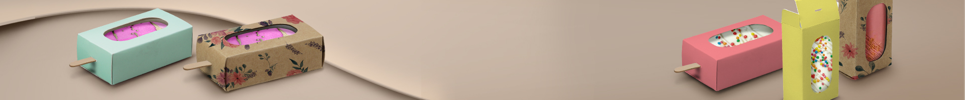 Buy Custom Cakesicle Boxes personalized manufacturers Bulk - Schmancy